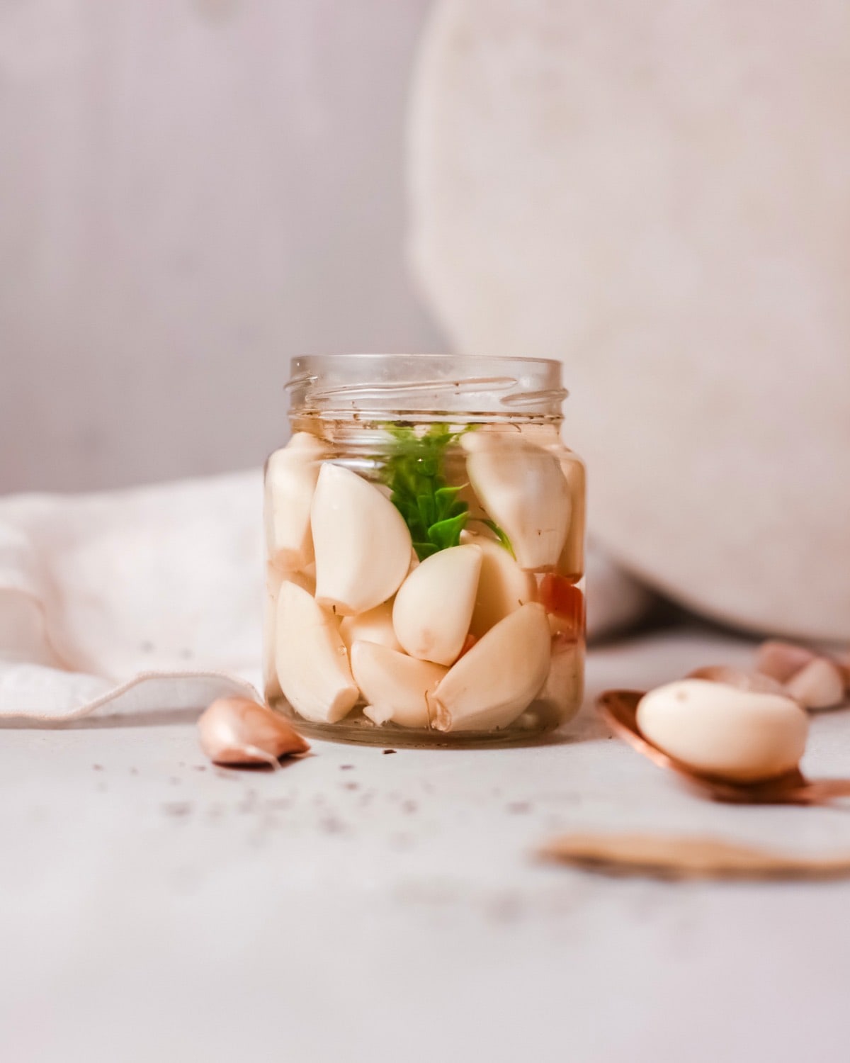 How to Make the Best French Pickled Garlic - Food Plus Words