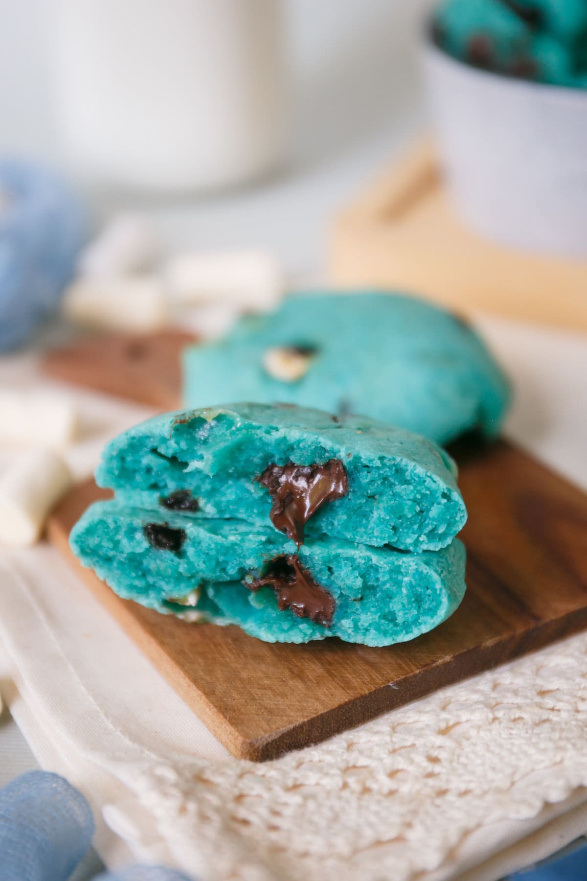 Easy Cookie Monster Cookies