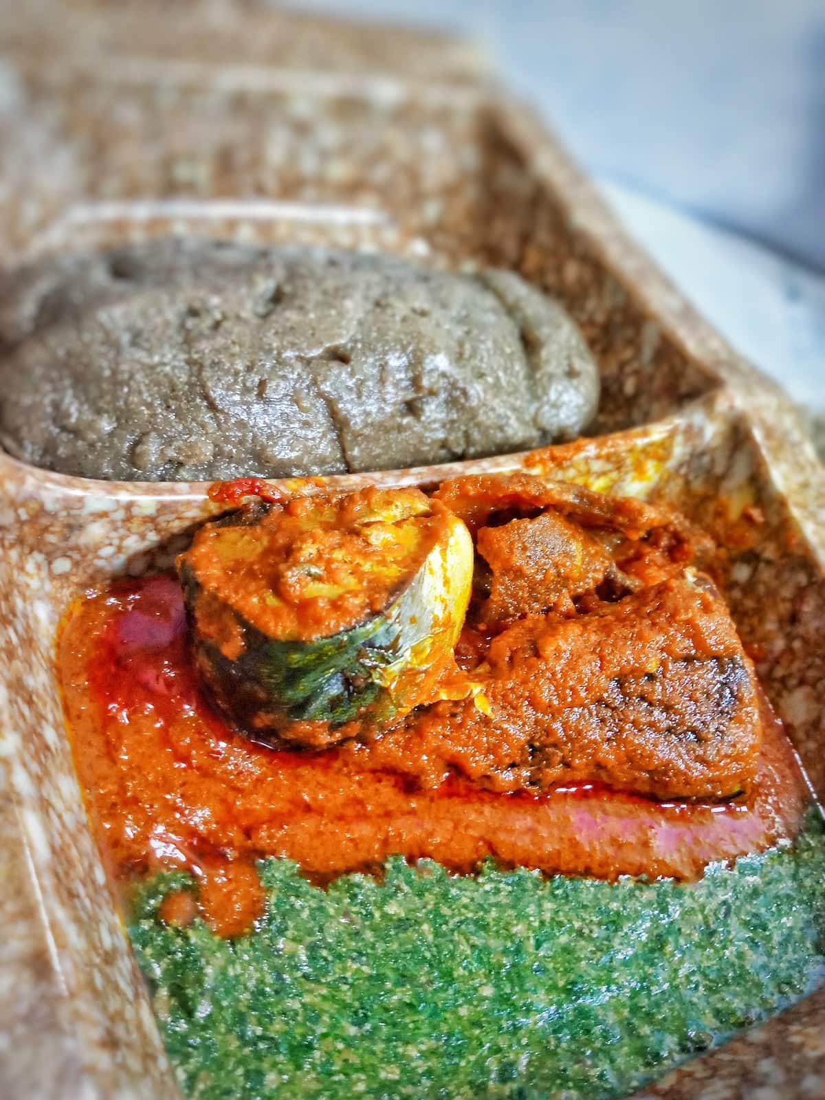 [VIDEO] Easy Nigerian Ewedu Soup: Jute Leaves Soup + Amala