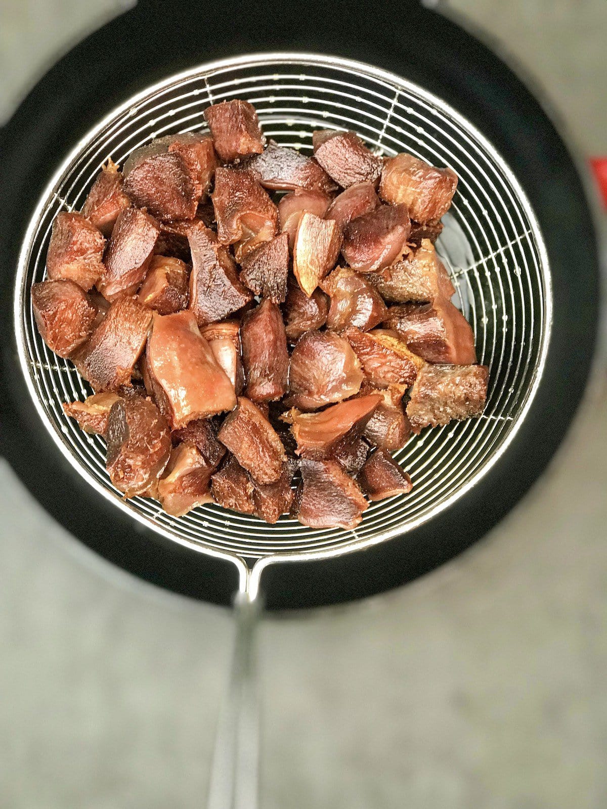 Easy Nigerian Gizdodo: Peppered Gizzard and Plantain