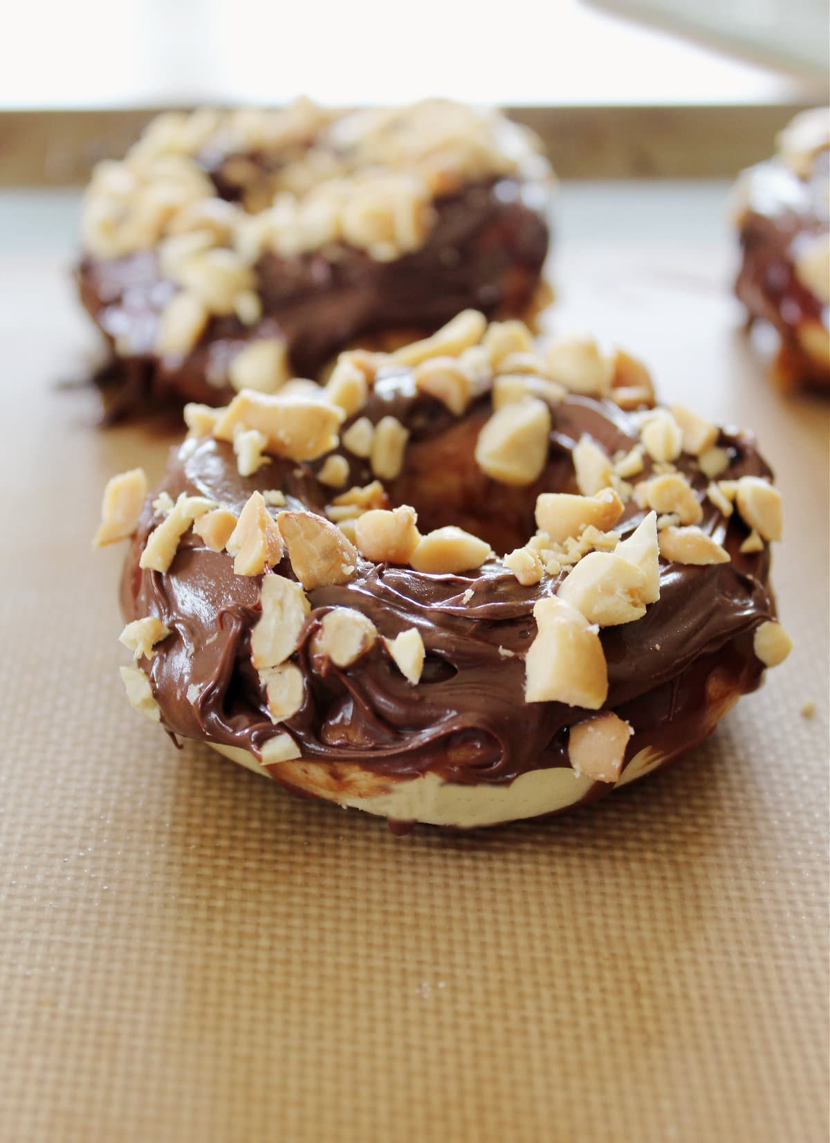 Best Homemade Baked Donuts: Krispy Kreme Snickers Donuts