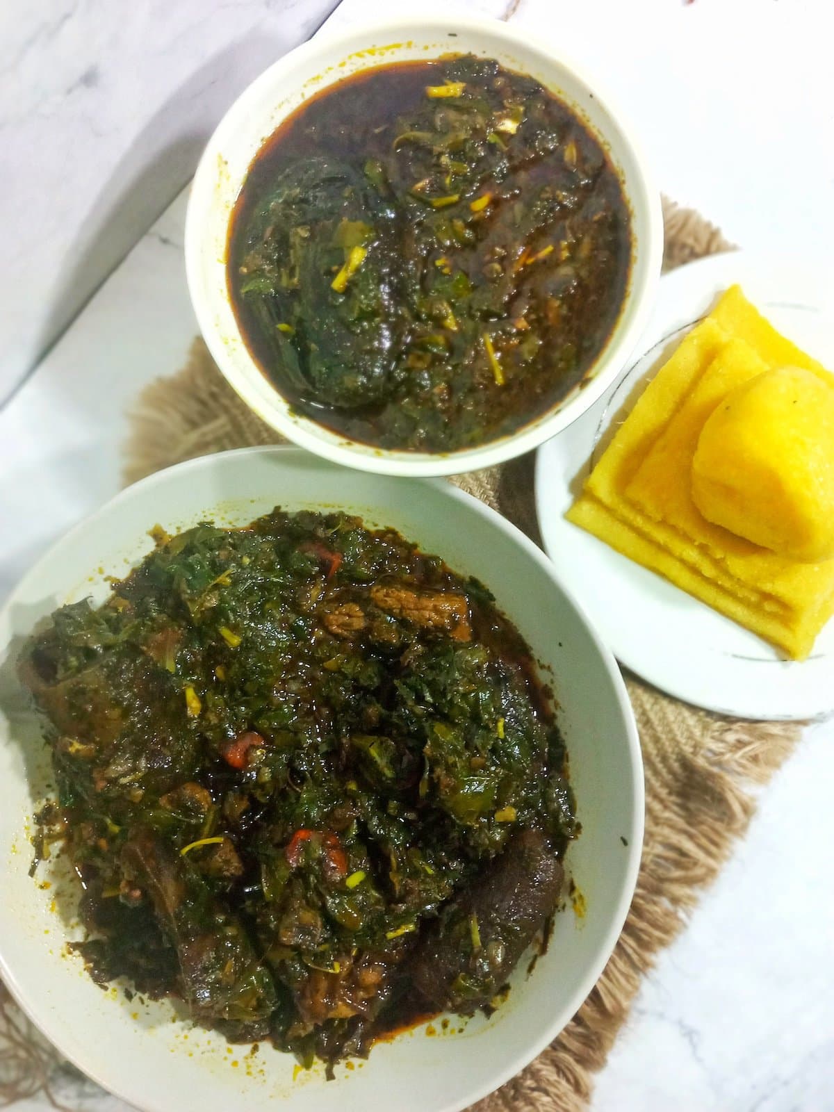 Tasty Nigerian Afang Soup Recipe with Water Leaves (35 Mins)