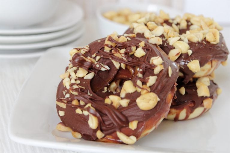Krispy Kreme Snickers Donut