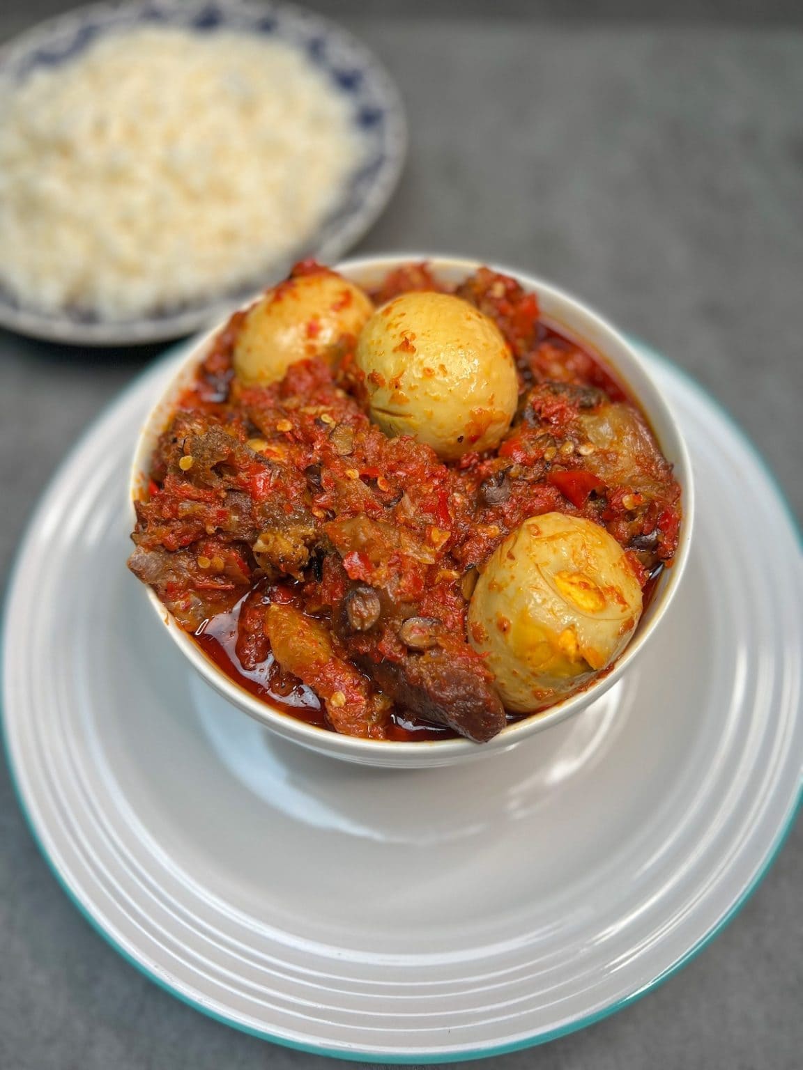 How To Make The REAL Nigerian Ofada Stew (Red PepperStew)