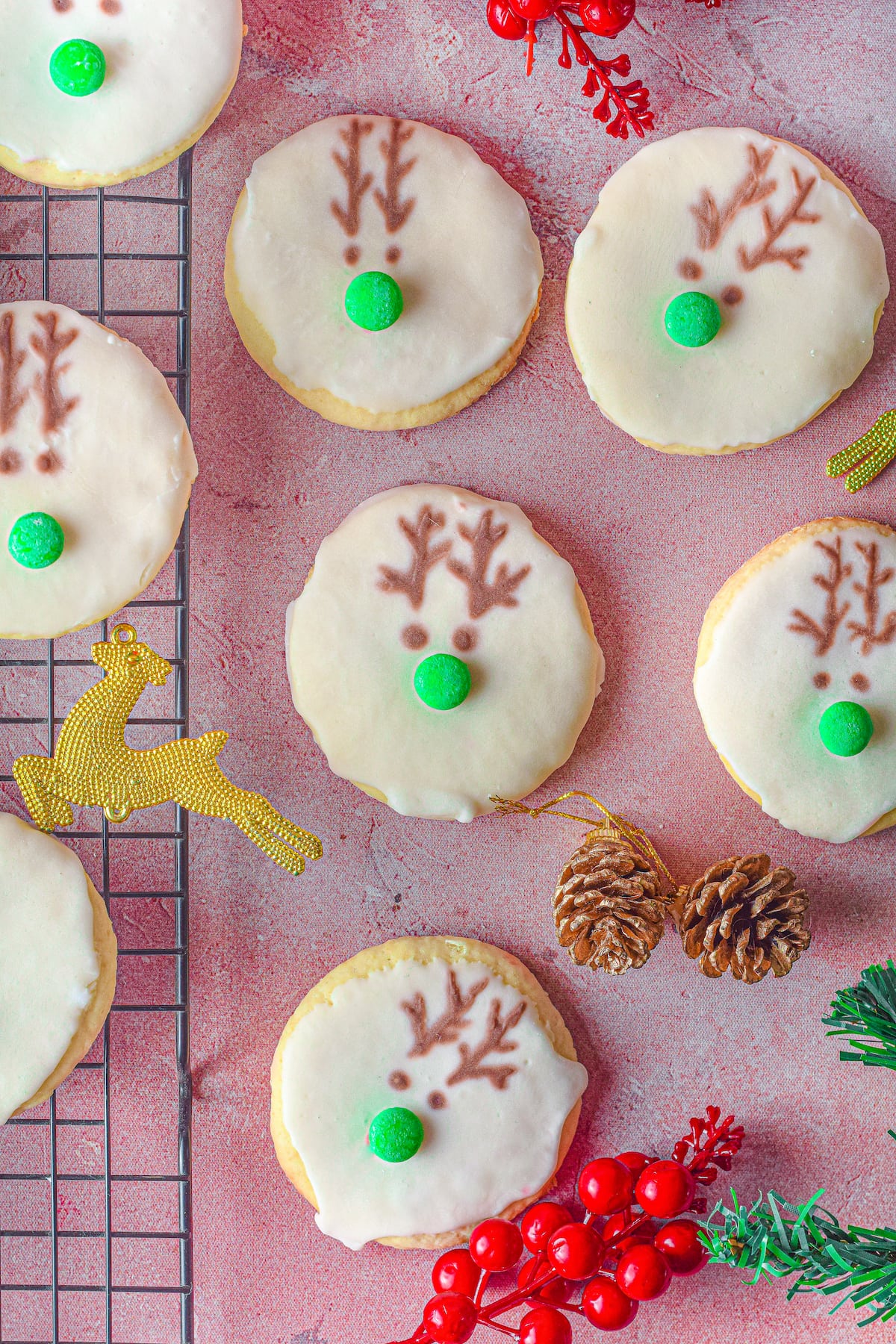 Christmas Reindeer Cookies