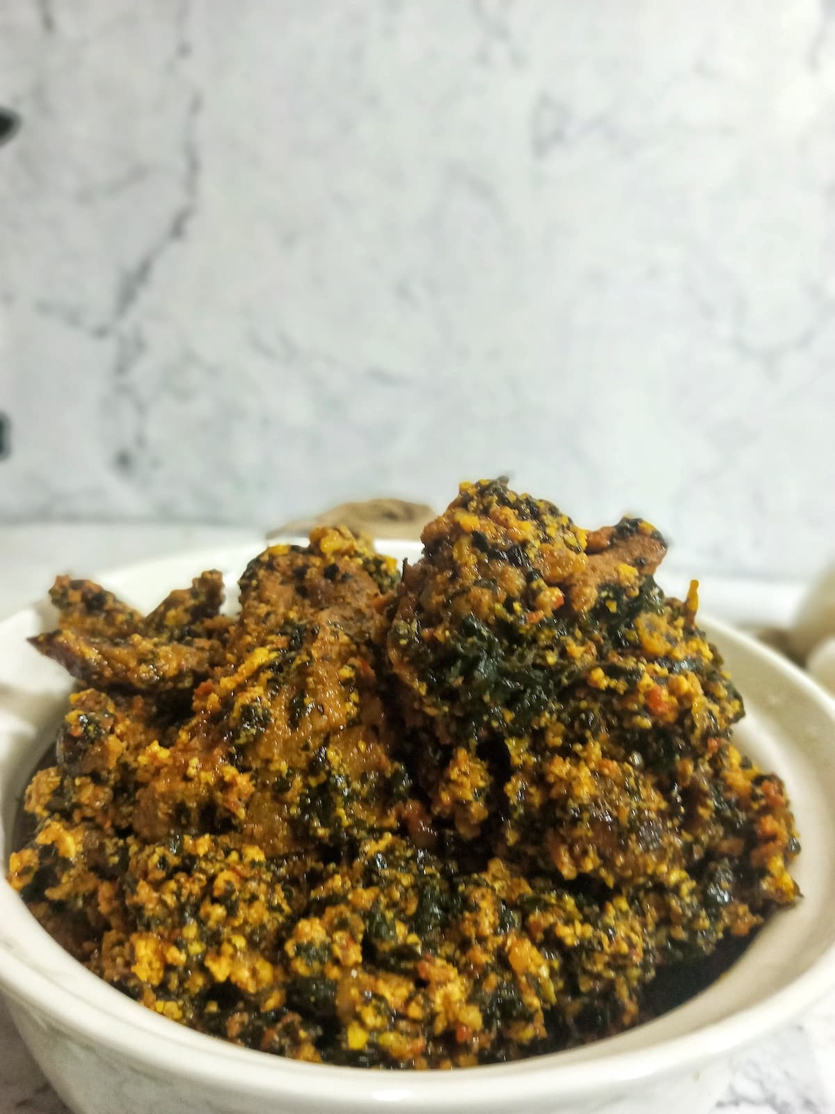 Nigerian Bitter Leaf Soup (Ofe Onugbu)