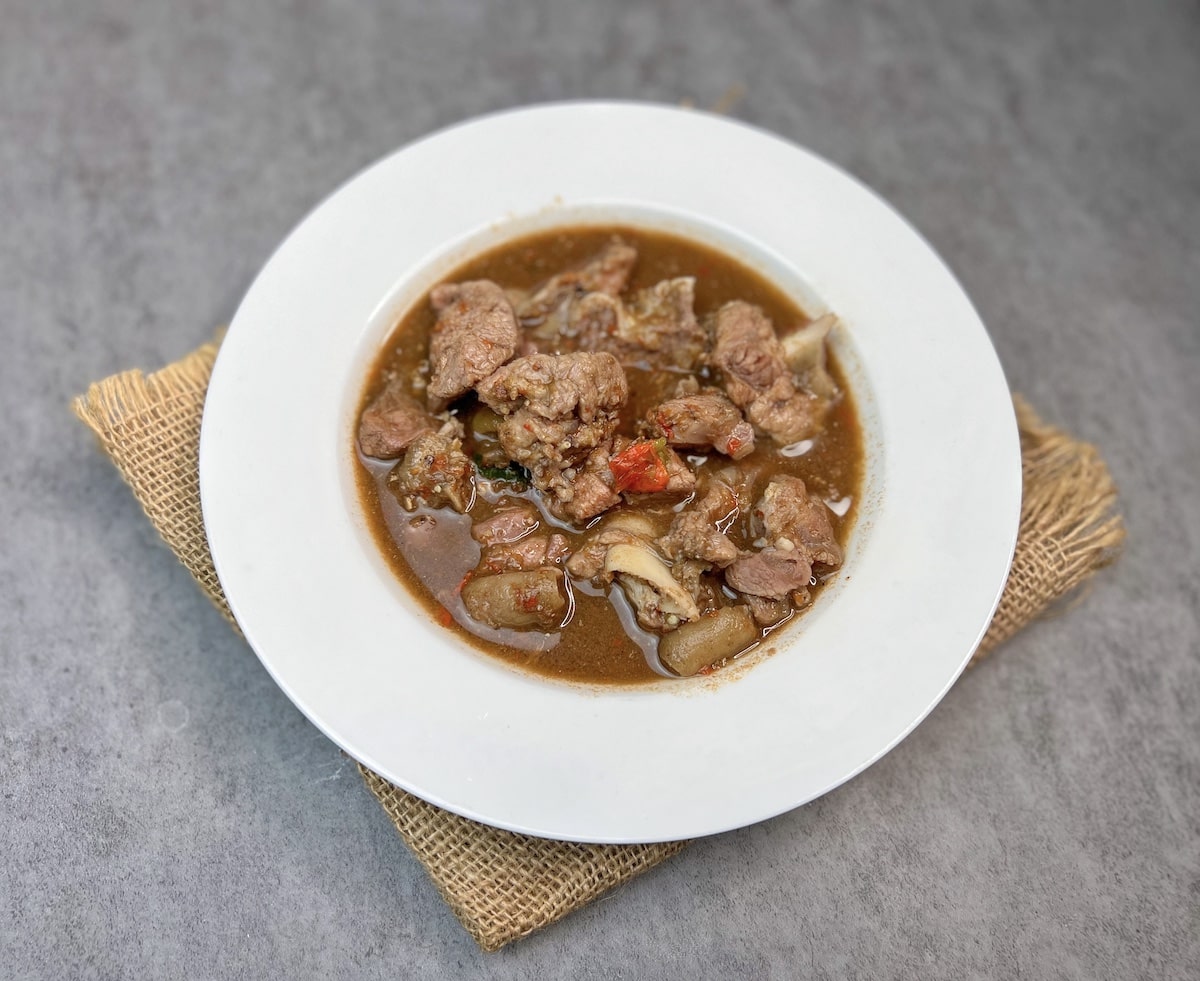 Easy Nigerian Pepper Soup With Goat Meat