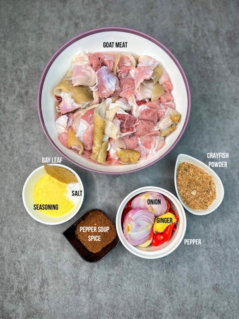 Easy Nigerian Pepper Soup With Goat Meat