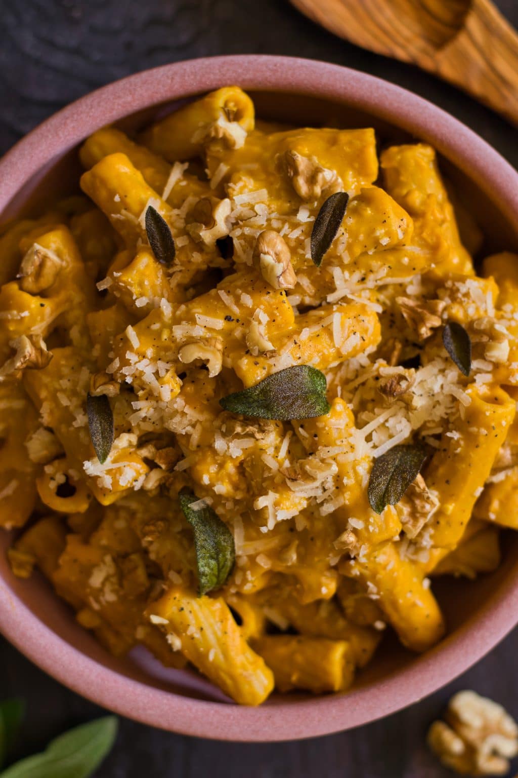 Creamy Pumpkin And Sage Pasta