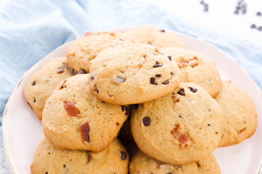 Easy Sweet and Savory Bacon Chocolate Chip Cookies