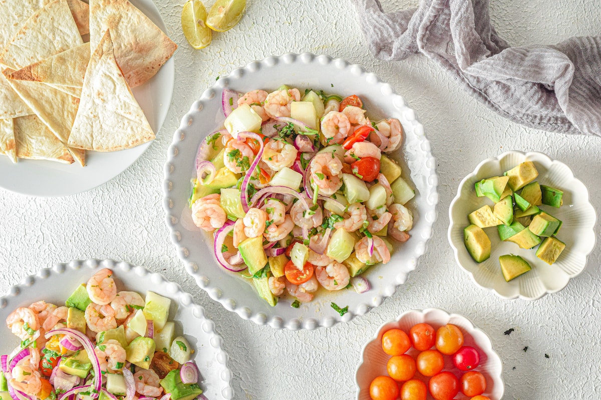 Quick & Easy Homemade Peruvian Shrimp Ceviche | 45 Minutes