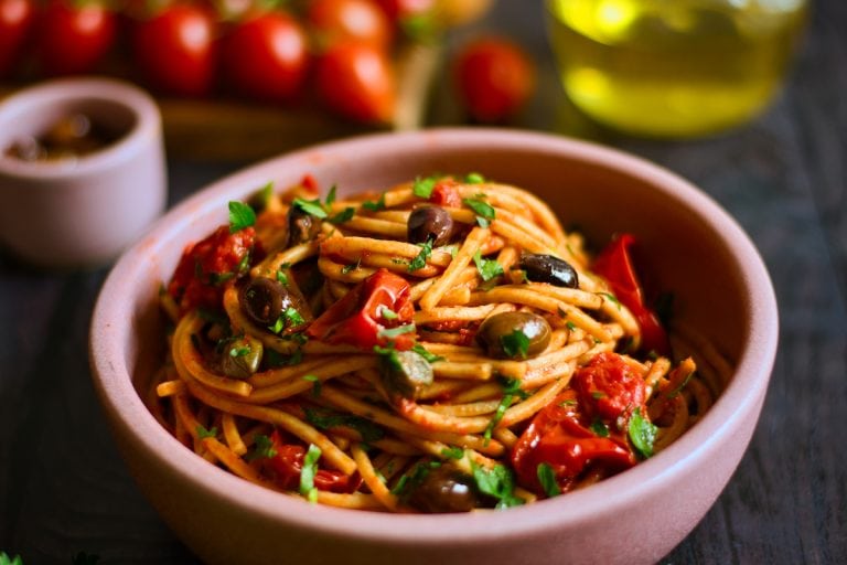 Best Vegan Pasta Puttanesca Without Anchovies