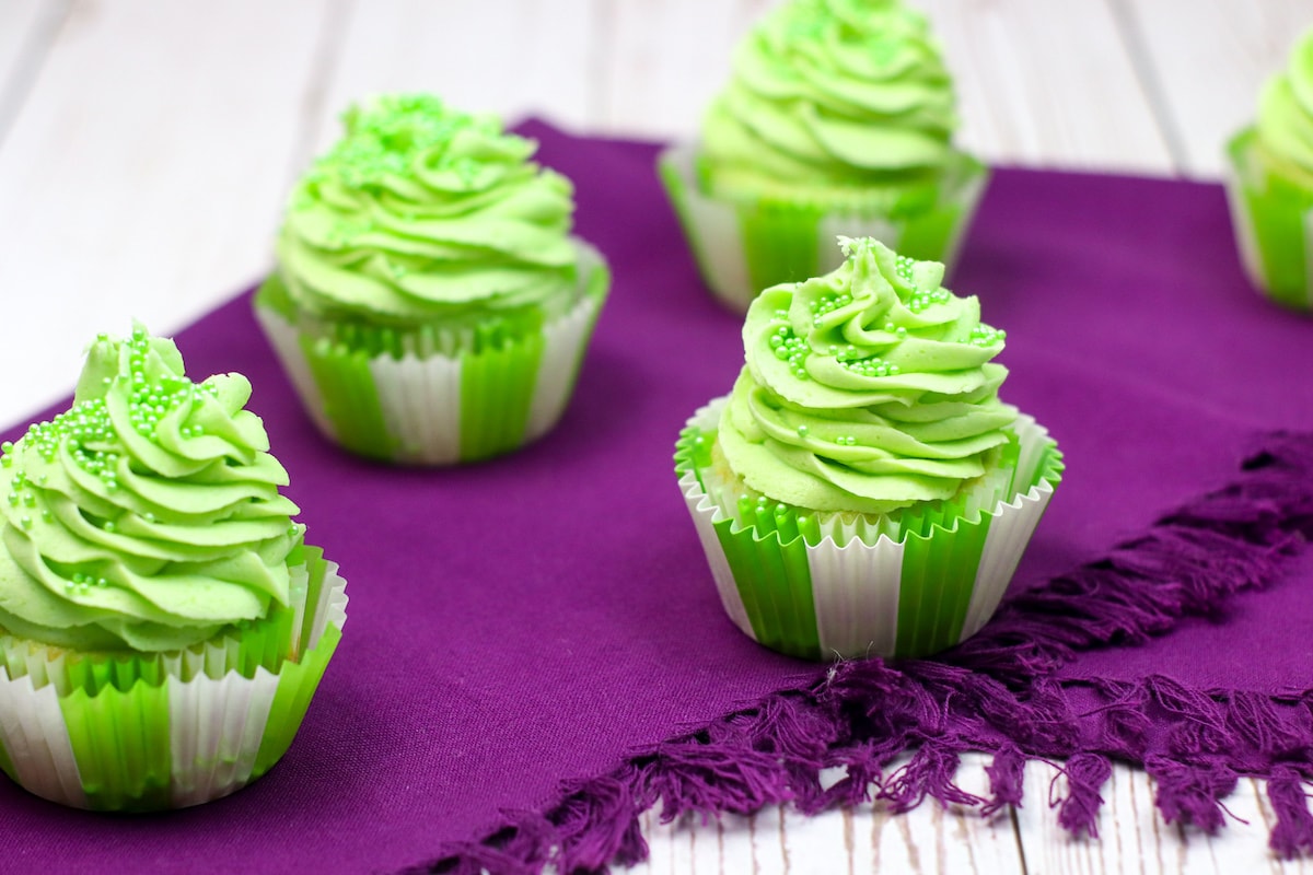 Lemon Lime Cupcakes (Soda Cupcakes)