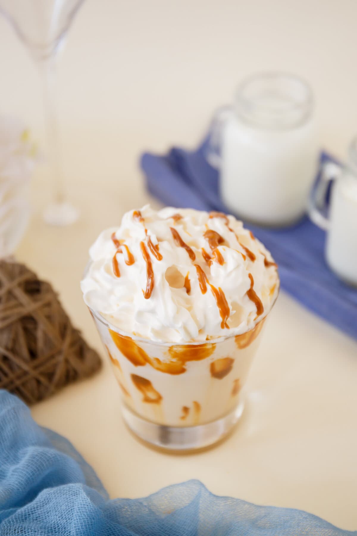 Homemade Salted Caramel Milkshake Recipe (4 Ingredients)