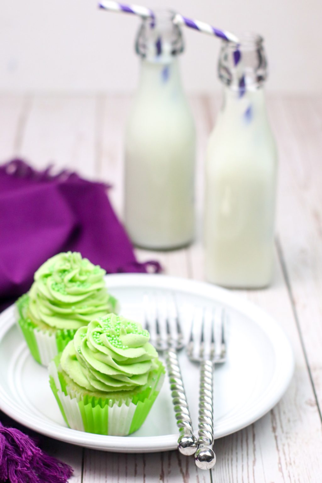 Lemon Lime Cupcakes (Soda Cupcakes)