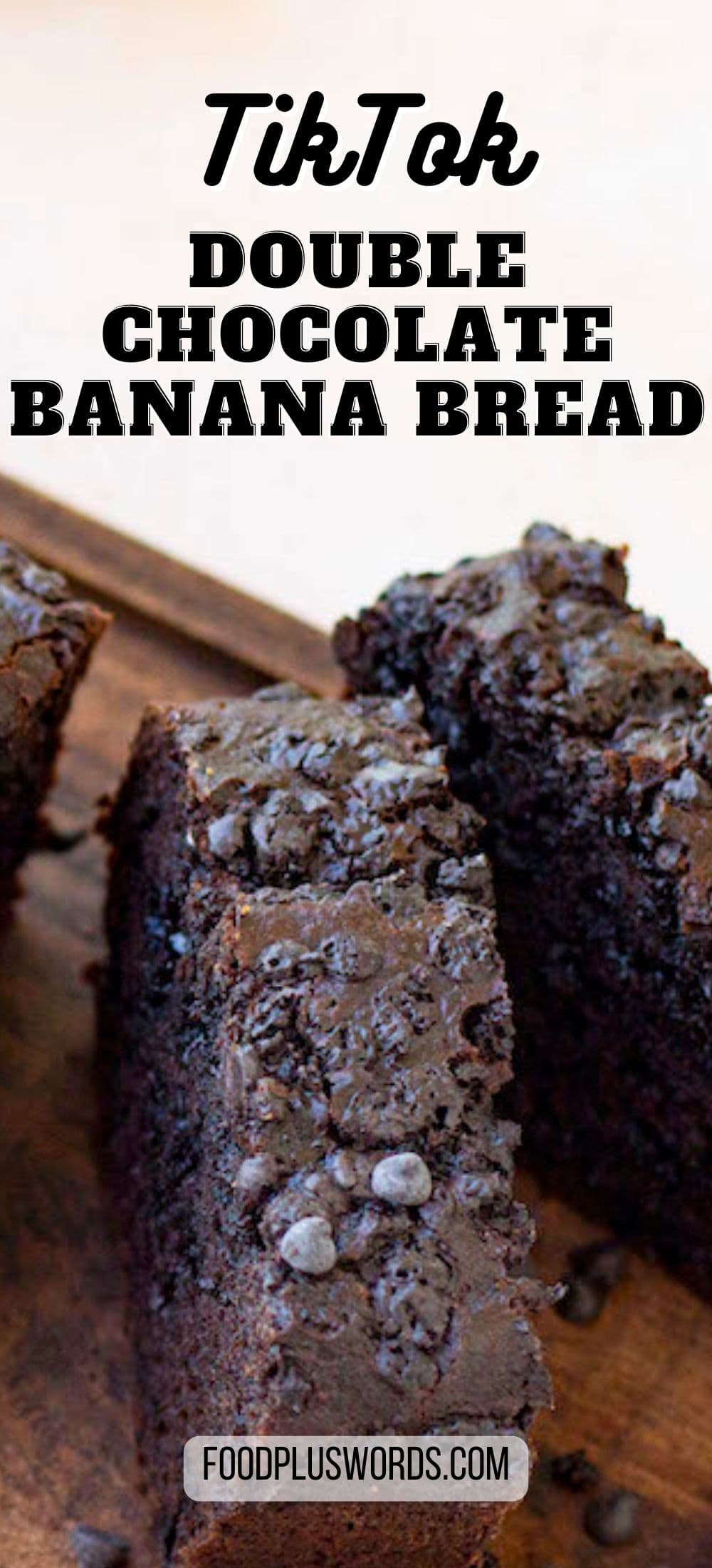Double Chocolate Banana Bread