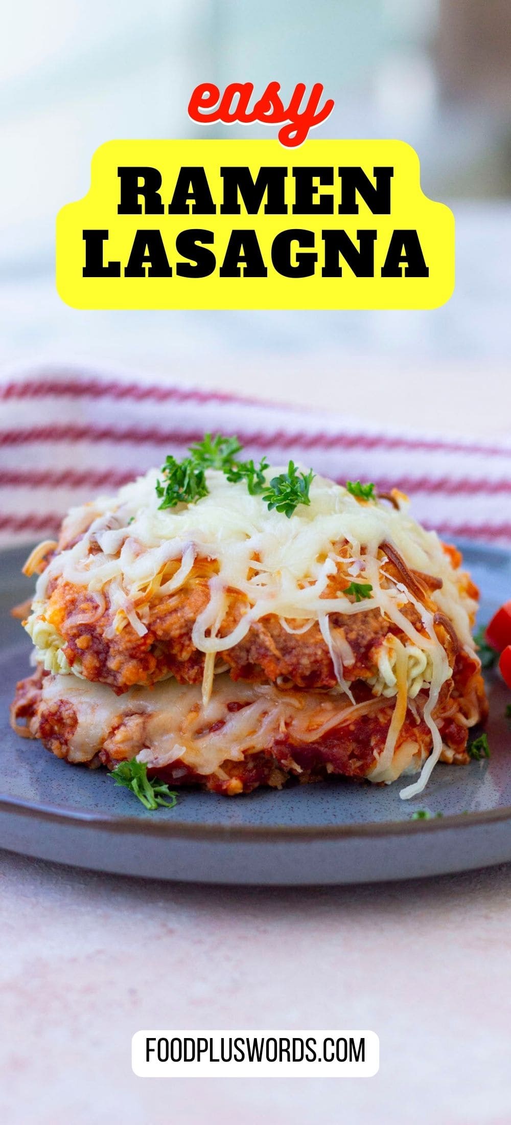 TikTok Ramen Lasagna Recipe We Love!