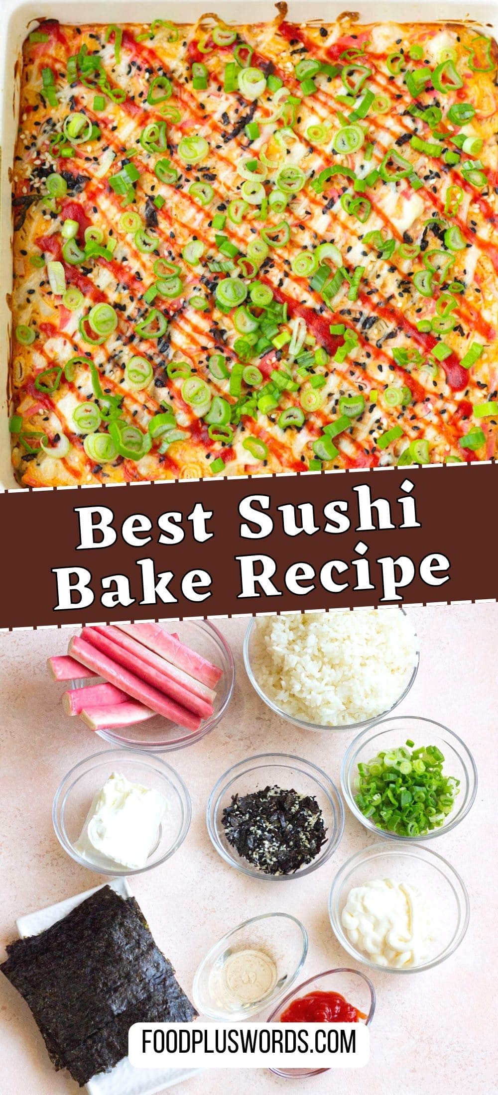 Easy Sushi Bake Recipe