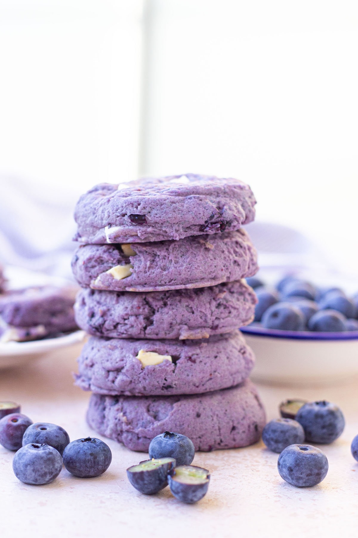 Viral TikTok Blueberry Cookies Recipe (With Vegan Version)