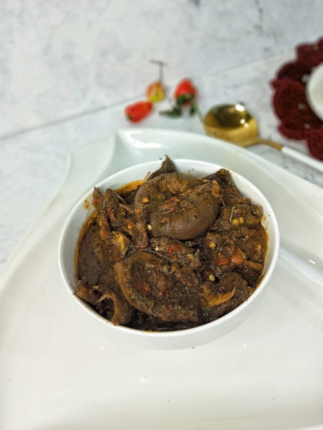 Black Soup (Nigerian Efirin Soup)