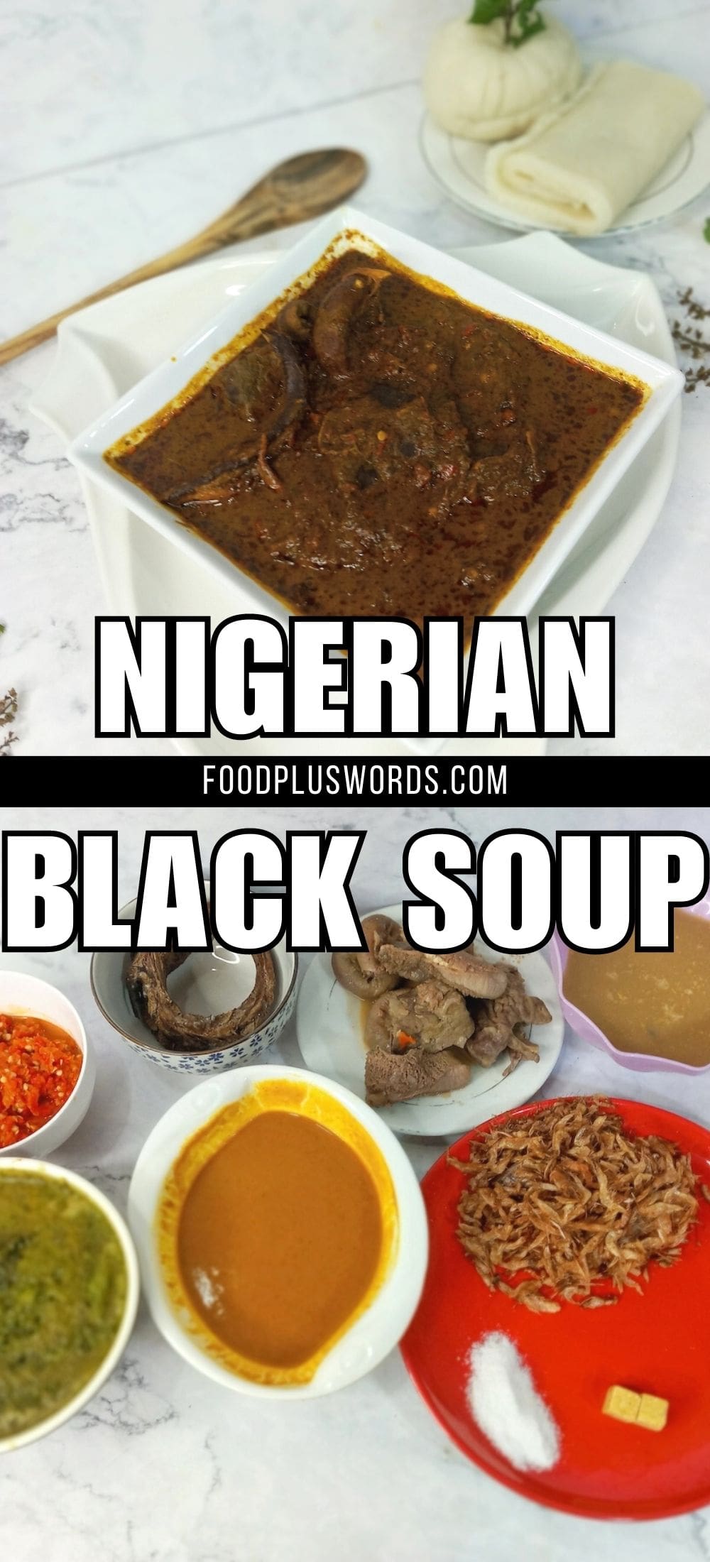 Black Soup (Nigerian Efirin Soup)
