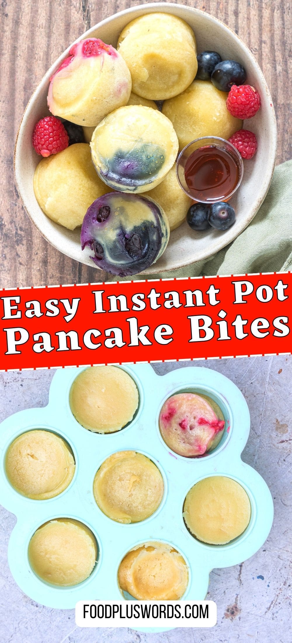 Quick & Easy Instant Pot Pancake Bites