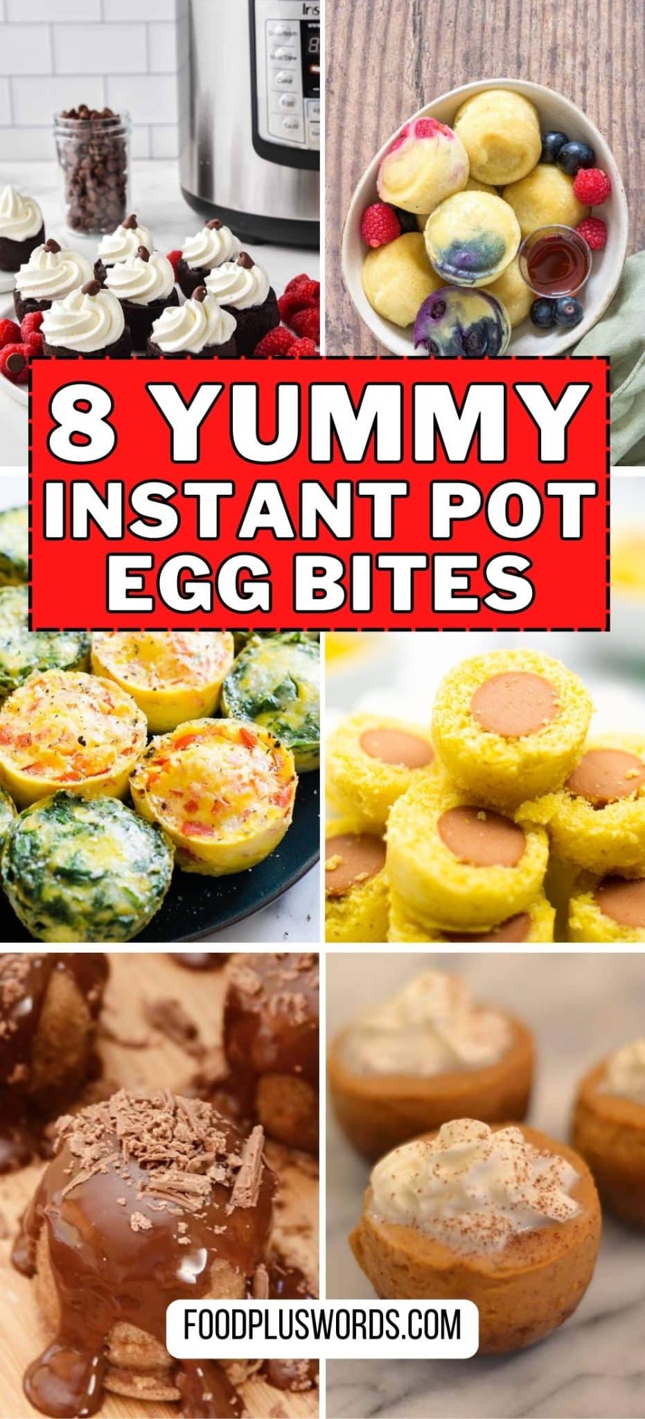 8 Exceptionally Tasty Instant Pot Egg Bites Mold Recipes