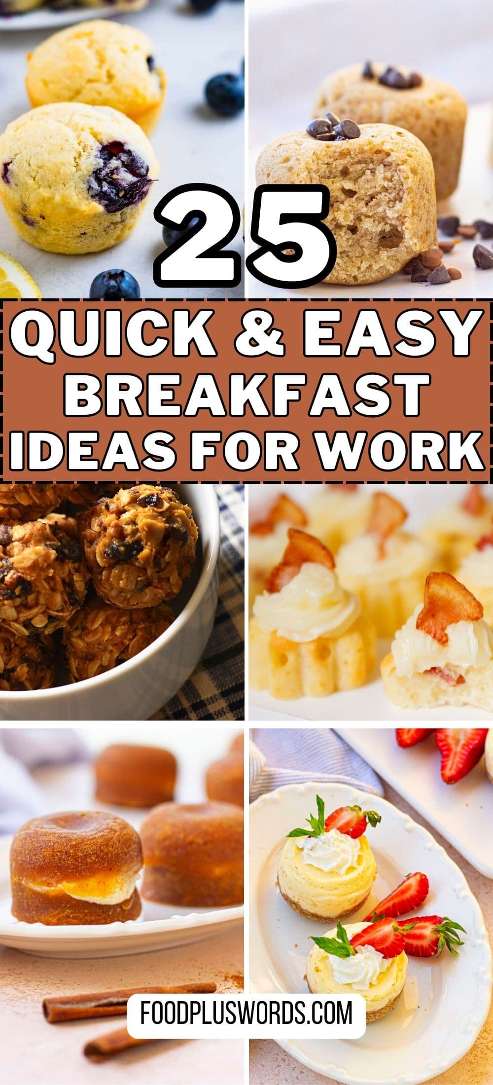 25 Bite Size Breakfast Ideas for On-the-Go Mornings
