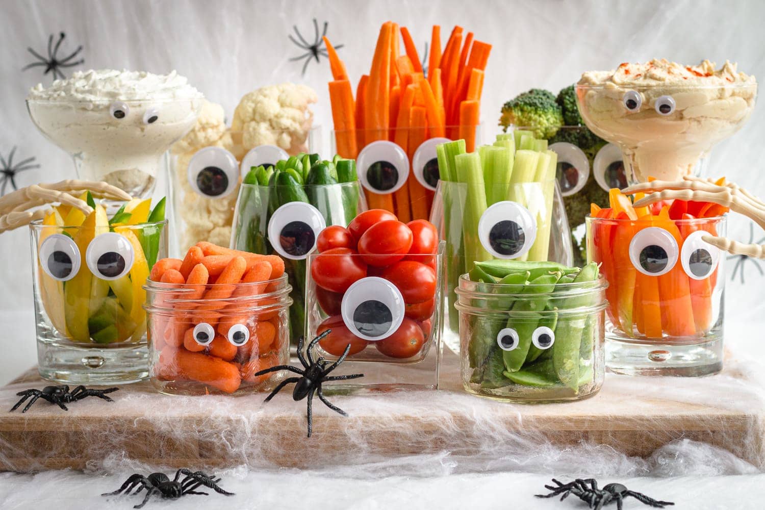 25 Spooky Appetizers That Are Creepy-Cute Crowd-Pleasers - Food Plus Words