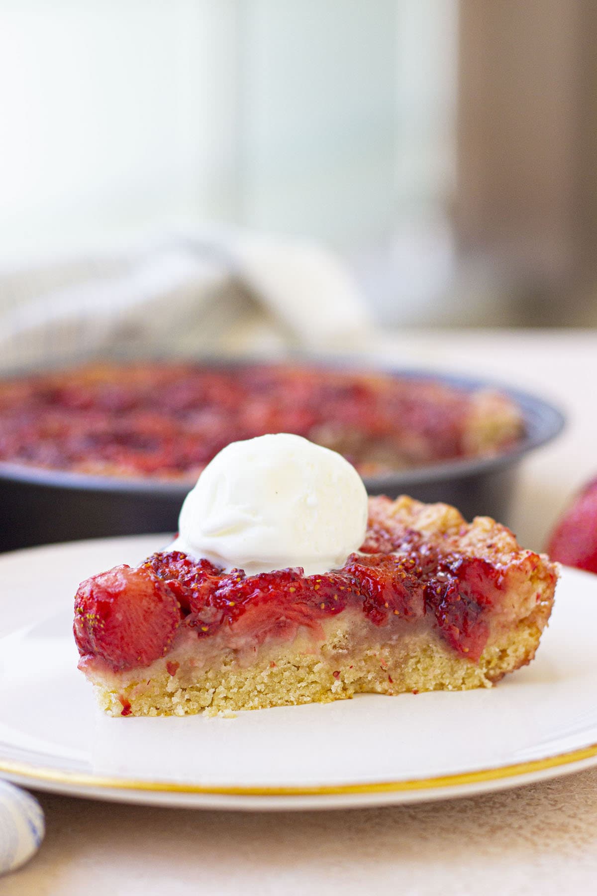 Strawberry Spoon Cake Recipe