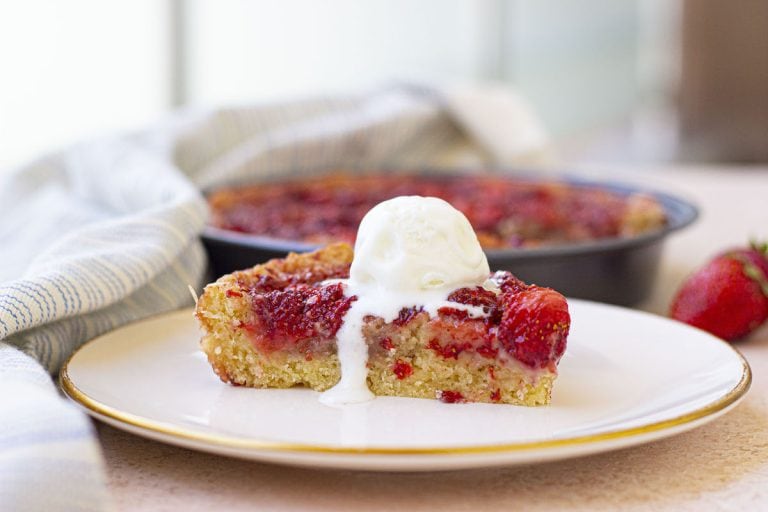 Strawberry Spoon Cake Recipe