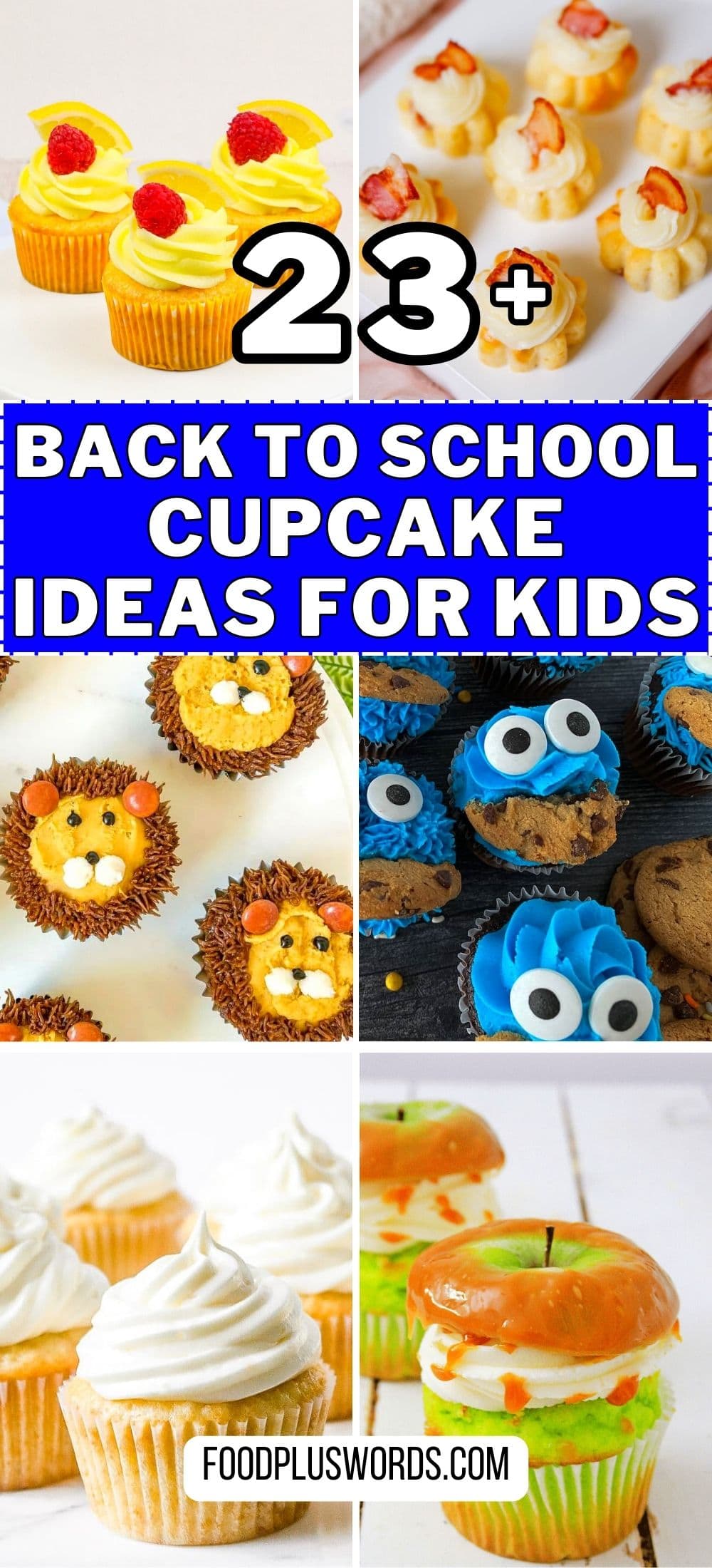 25 Back to School Cupcake Ideas to Take Your Taste Buds on a Field Trip