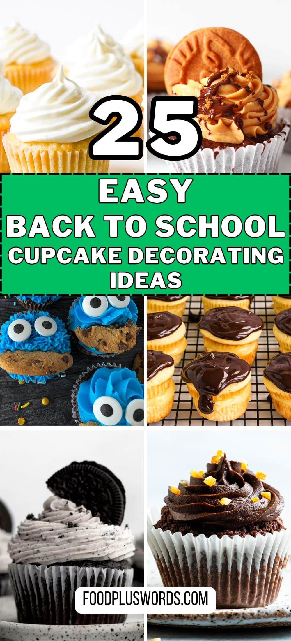 25 Back to School Cupcake Ideas to Take Your Taste Buds on a Field Trip