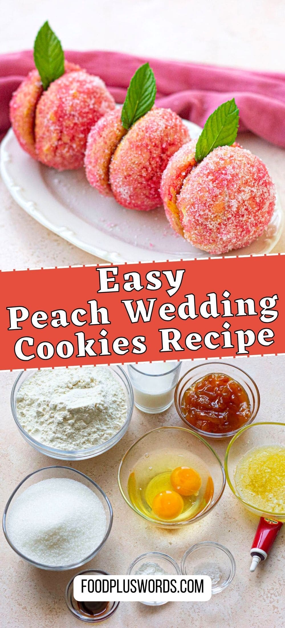 Italian Peach Cookies