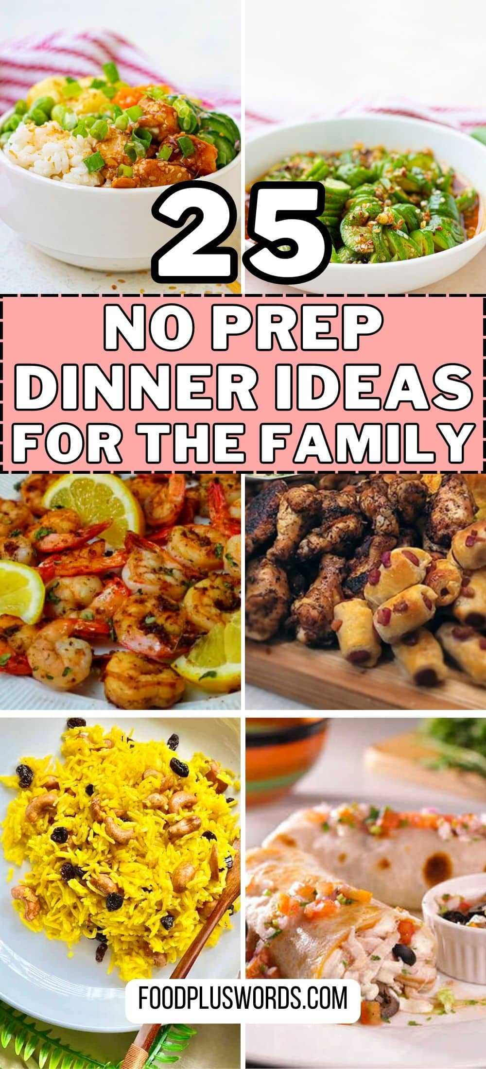 25 No Prep Dinner Ideas to Defeat the Takeout Temptation