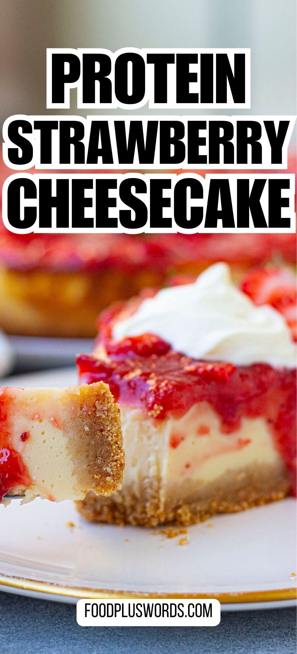 Easy Protein Strawberry Cheesecake Recipe