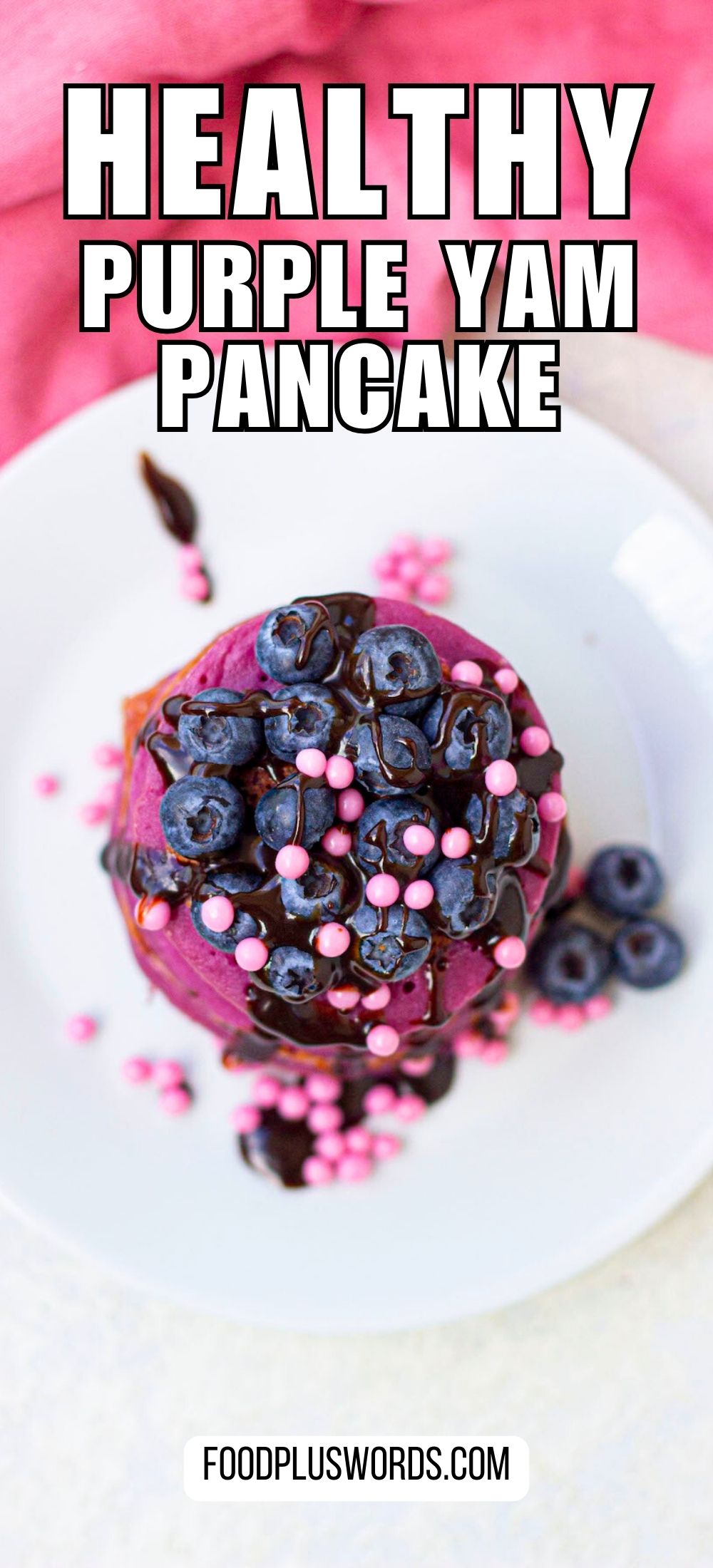 Purple Pancake Recipe (Easy Ube Pancakes)