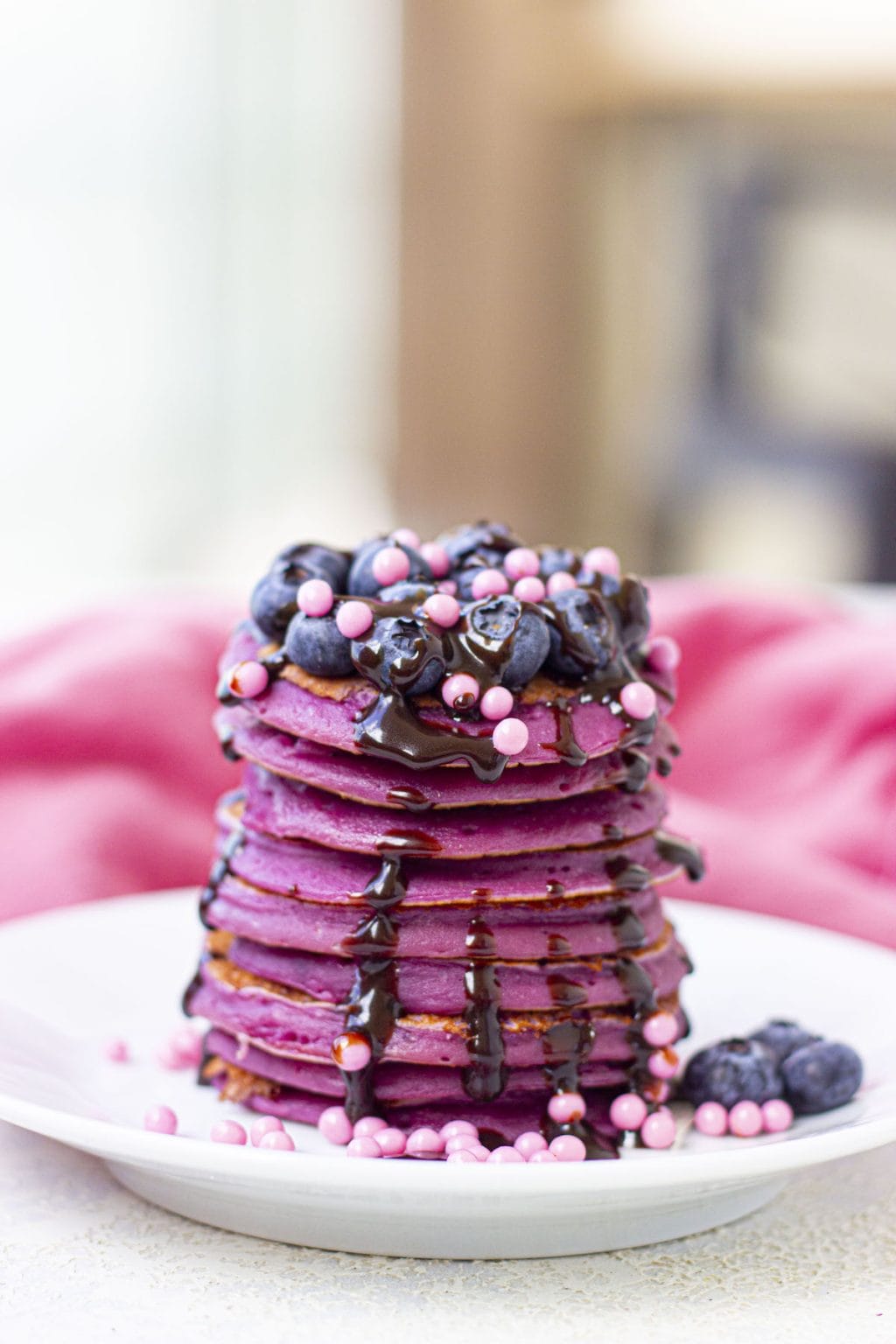 Purple Pancakes (Ube Pancake Recipe)