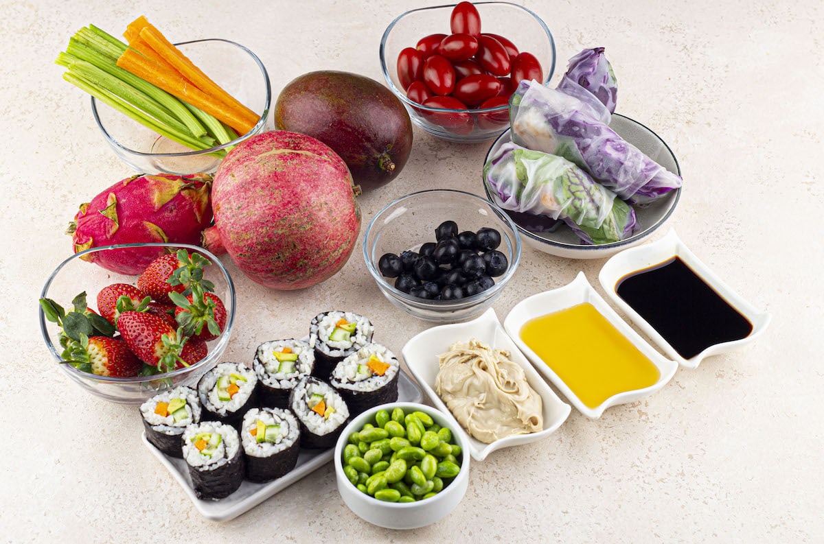 Asian Charcuterie Board