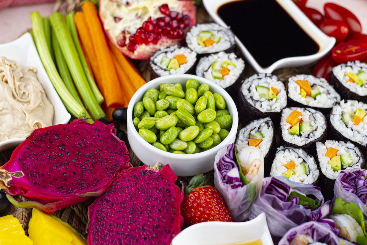 Asian Charcuterie Board