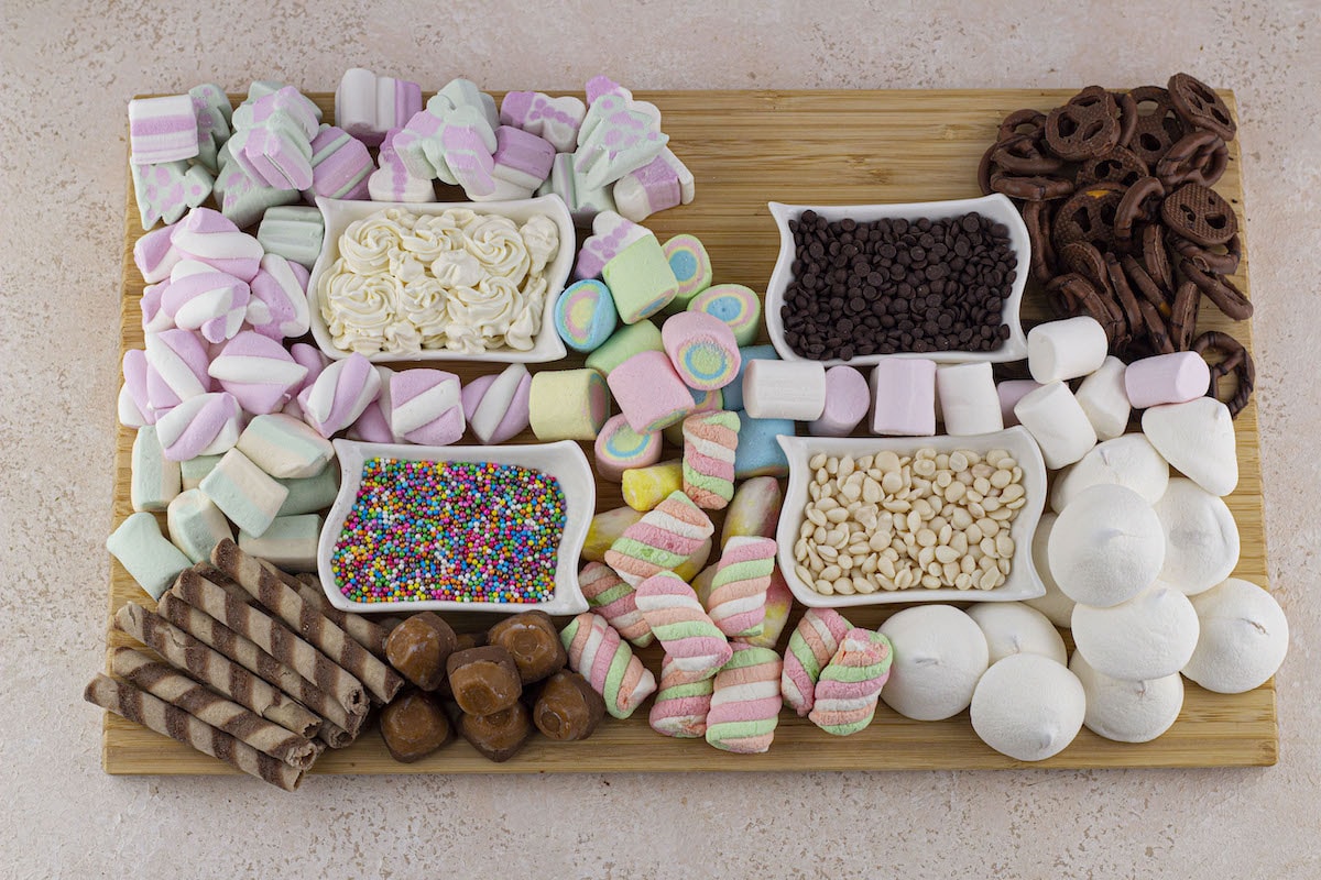 Hot Cocoa Charcuterie Board