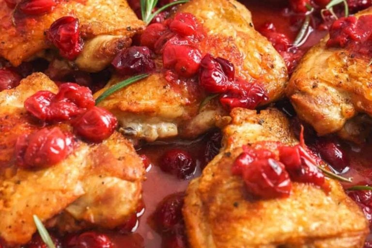 25 Cranberry Recipes That Will Rock Your Taste Buds - Food Plus Words