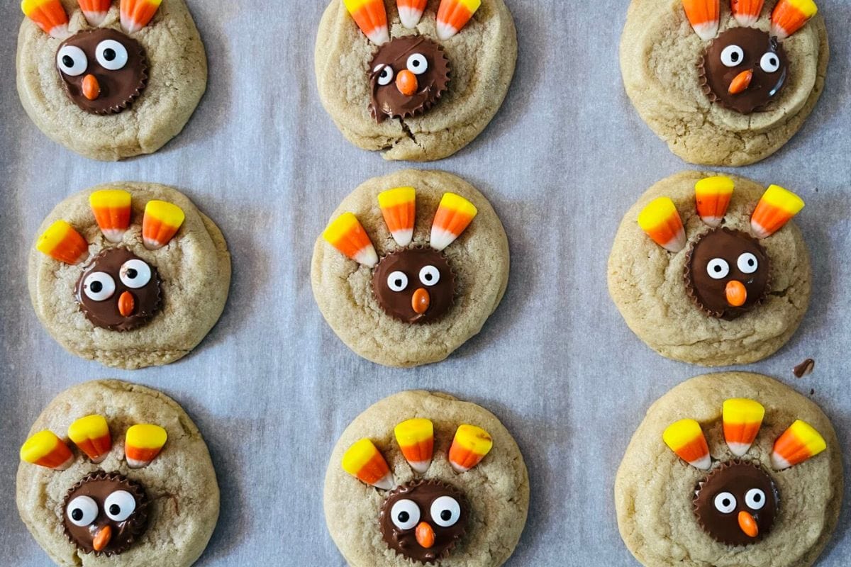 15 Cute Turkey Cookies Kids And Adults Will Enjoy - Food Plus Words