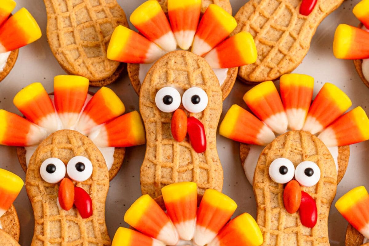 15 Cute Turkey Cookies Kids And Adults Will Enjoy - Food Plus Words