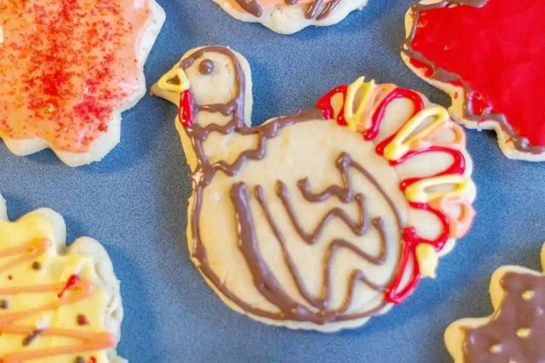 15 Cute Turkey Cookies Kids And Adults Will Enjoy - Food Plus Words