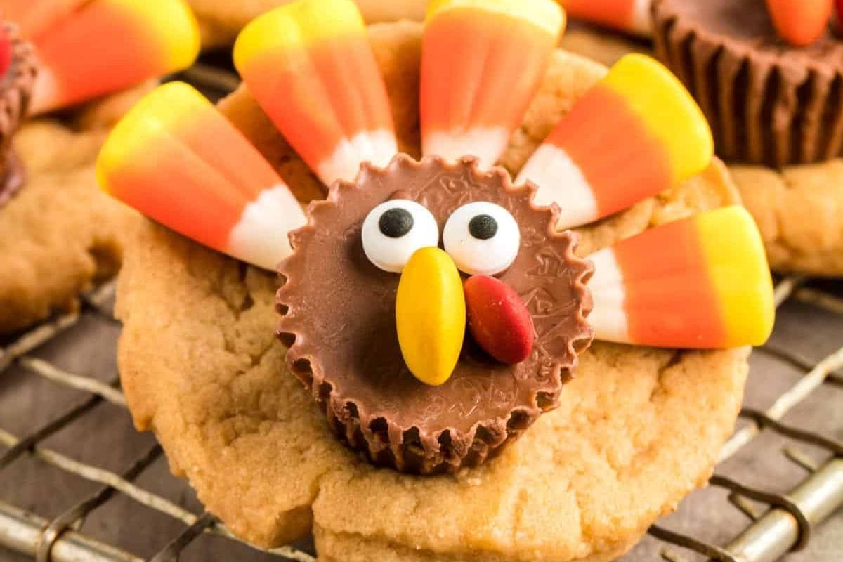 15 Cute Turkey Cookies Kids And Adults Will Enjoy - Food Plus Words