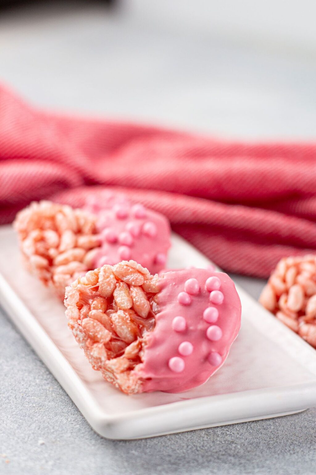 Valentine Rice Krispie Treats