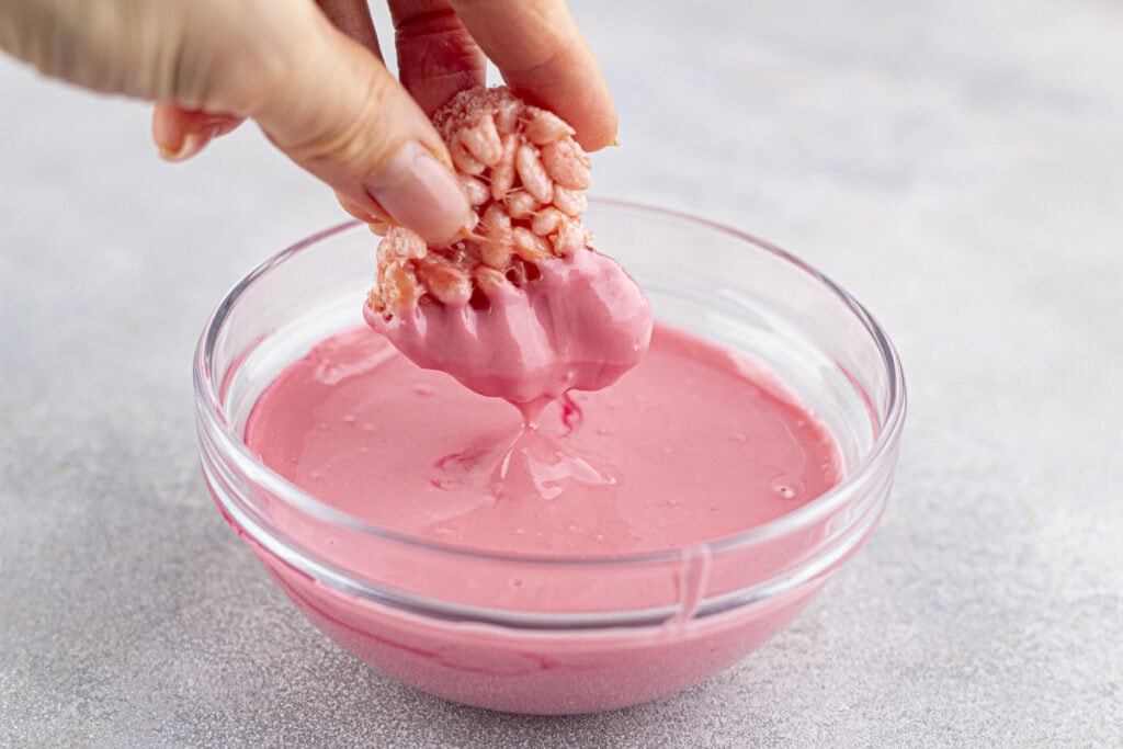 Valentine Rice Krispie Treats