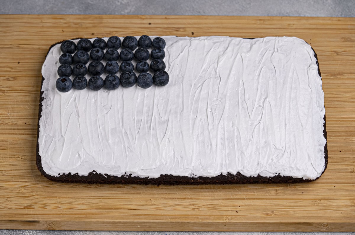 American Flag Cake