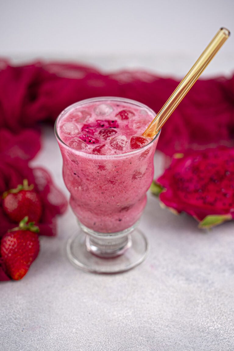 DIY Dunkin Strawberry Dragonfruit Refresher Recipe